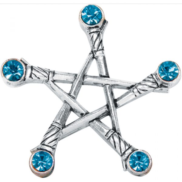 MAGICKAL PENTAGRAMS - Pentagram of Swords - FULLMOON